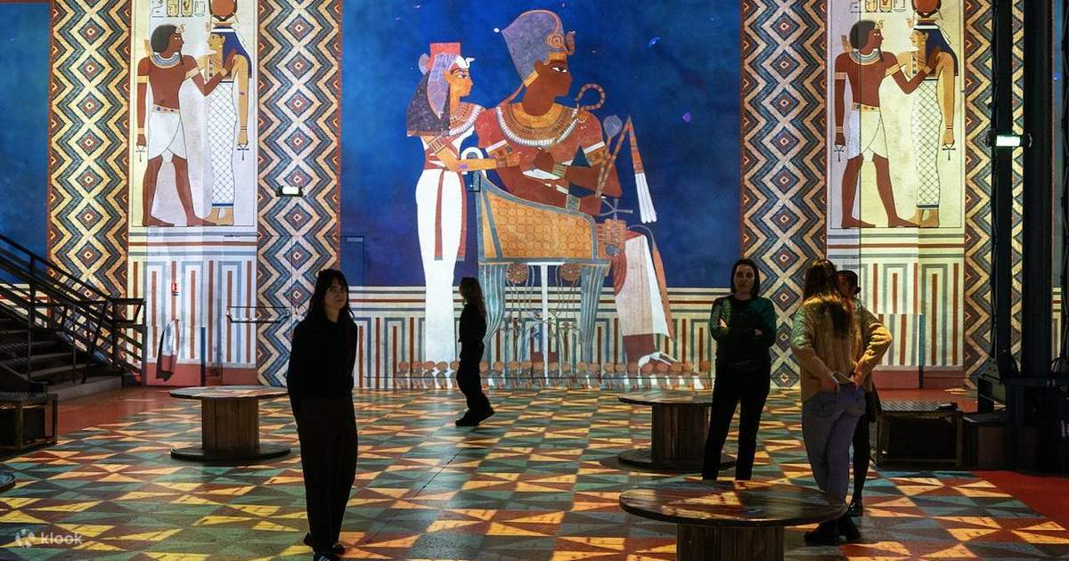 Tiket Pameran Atelier Des Lumieres Dengan Firaun Mesir Di Paris Klook Indonesia